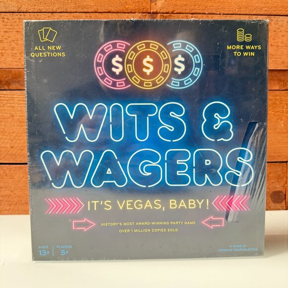 Games Wits & Wagers | Toys | Mattel Games Wits Wagers Board Game Vegas ...